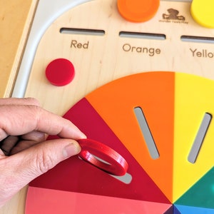 Color Wheel Flisat Insert / Color Wheel Coin Drop Lid / Trofast Bin ...