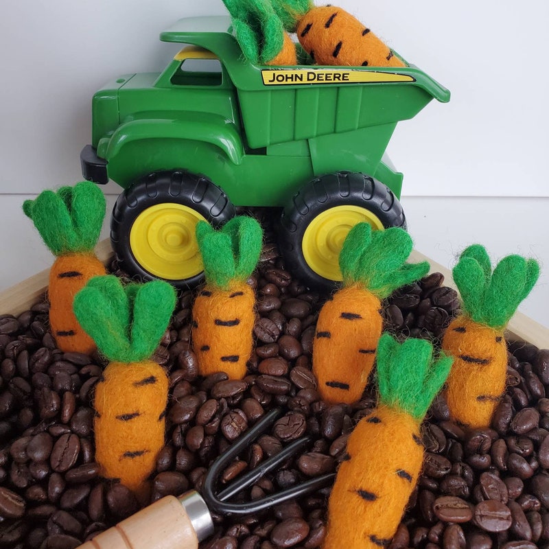 Felt Carrots - Etsy