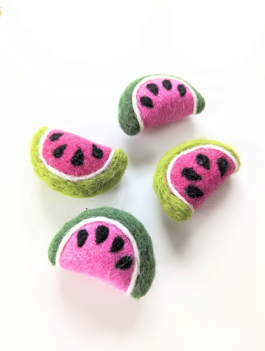 Felt Watermelon Slices / Felt Watermelon / Watermelon Sensory Bin ...
