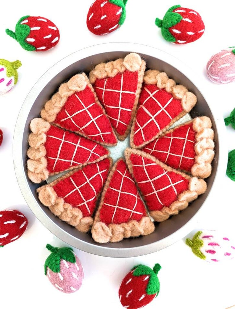 Felt Pie Slices / Apple Pie Slice / Peach Pie Slice / - Etsy