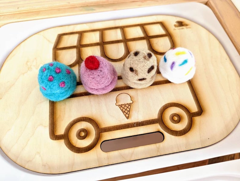 Ice Cream Cart Insert / Ice Cream Truck / Ice Cream Stand / - Etsy