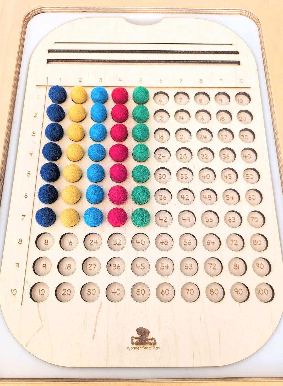Multiplication Flisat Insert / Multiplication Chart / Multiplication ...