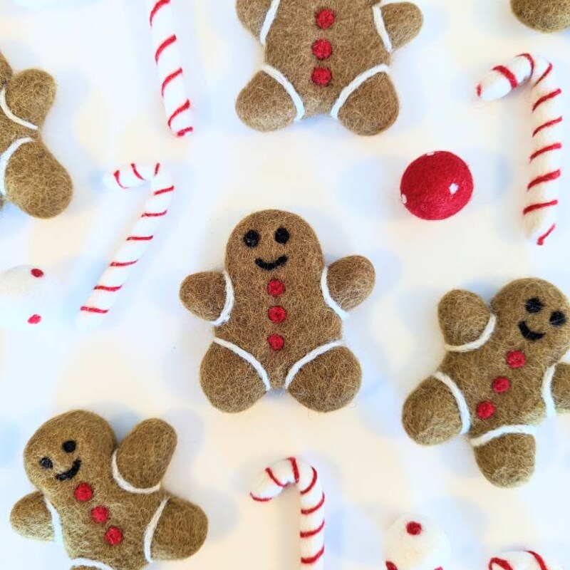 Felt Gingerbread Man - Etsy