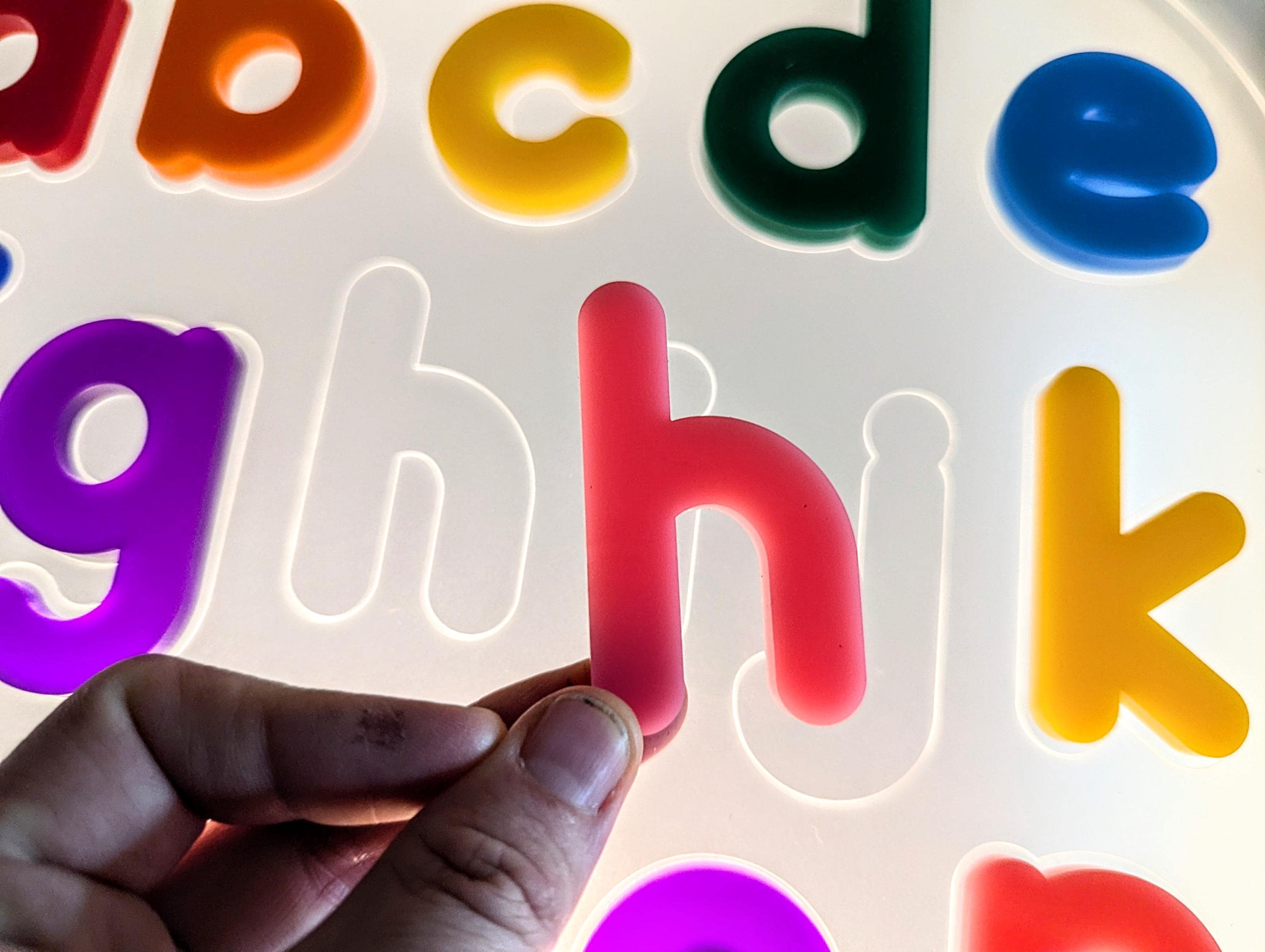 Flisat Lowercase Alphabet Puzzle & Letter Tracing Insert / Flisat Abc ...