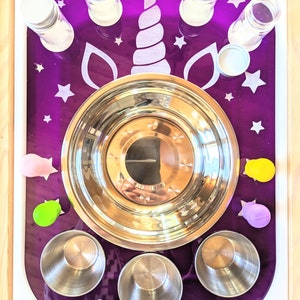 Unicorn Potions Flisat Insert / Potion Play Trofast Lid / Unicorns ...