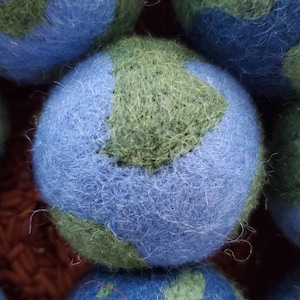 Felt Earth Ball / Earth Balls / Globe / Solar System Balls / Solar ...