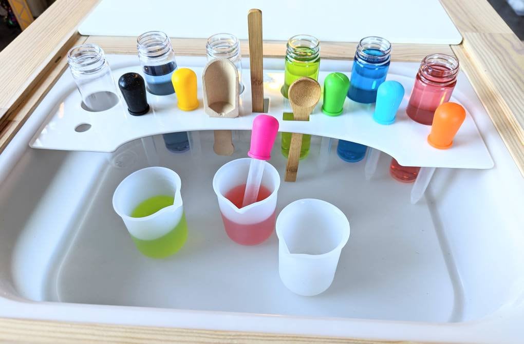 Kids Science Sensory Bin Play Set / Chemistry Test Tube Experiments ...