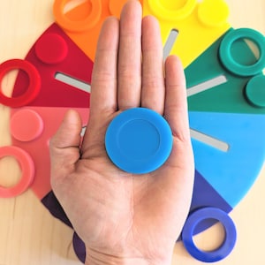 Color Wheel Flisat Insert / Color Wheel Coin Drop Lid / Trofast Bin ...