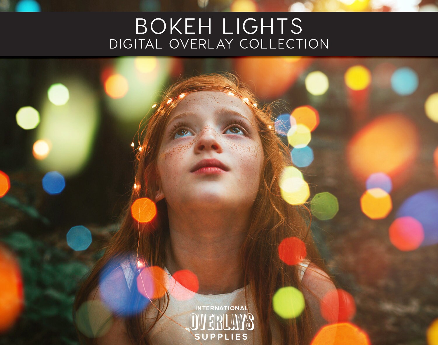 60 BOKEH LIGHTS Overlays, Photoshop Overlay, Gold Bokeh, Sparkle Light ...