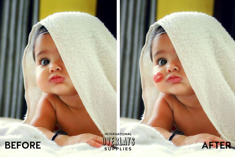 43 KISSES Overlays, PNG Files, Photoshop Overlay, Photoshop Overlays ...
