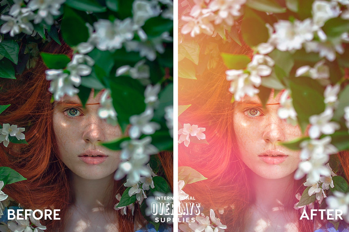 35 NATURAL LIGHT Digital Overlays, Photoshop Overlays, JPG Files ...
