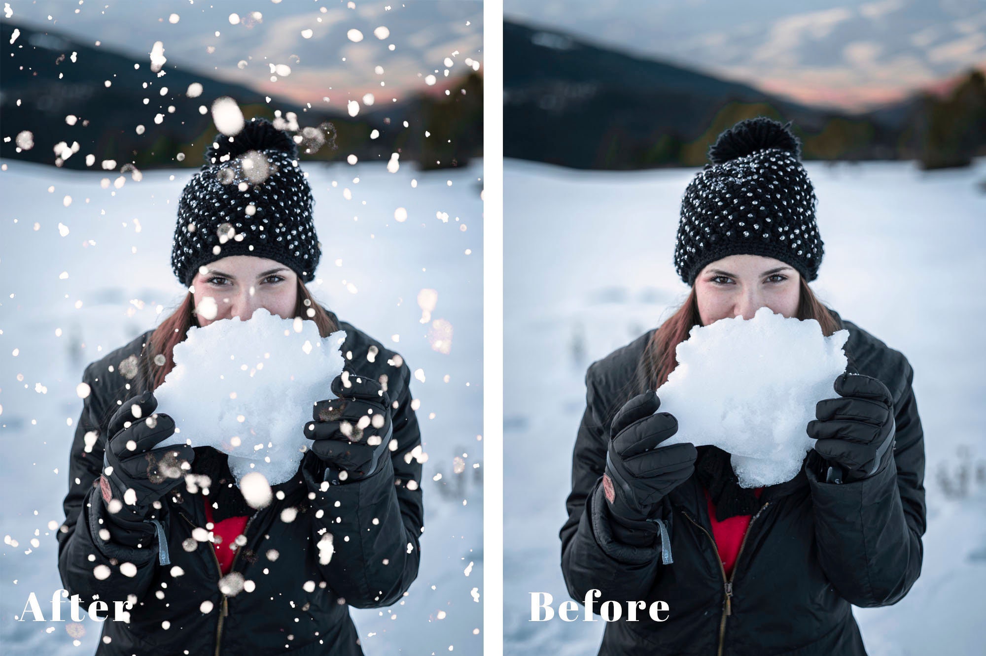 SNOW OVERLAYS, Photoshop Overlays, Snow, Blowing Snow, Snow Overlay ...