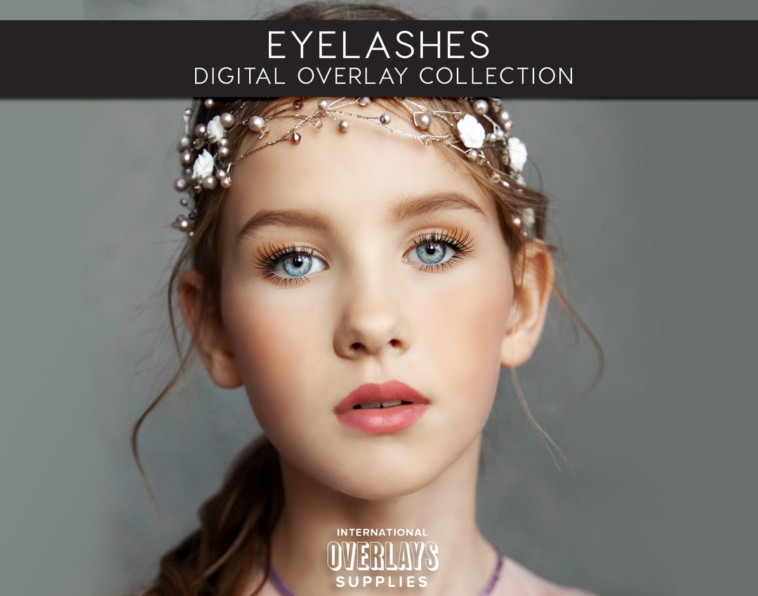 37 EYELASHES Overlays, PNG Files, Photoshop Overlay, Photoshop Overlays ...
