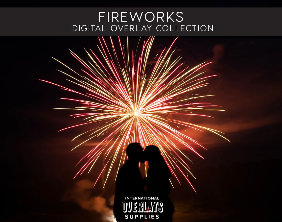 FIREWORKS OVERLAYS, Photoshop Overlays, Fireworks, Fireworks Overlay ...