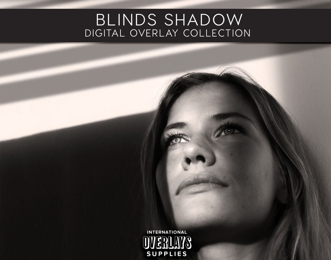 BLINDS SHADOW OVERLAYS, Photoshop Overlays, Blinds Shadow, Blinds ...