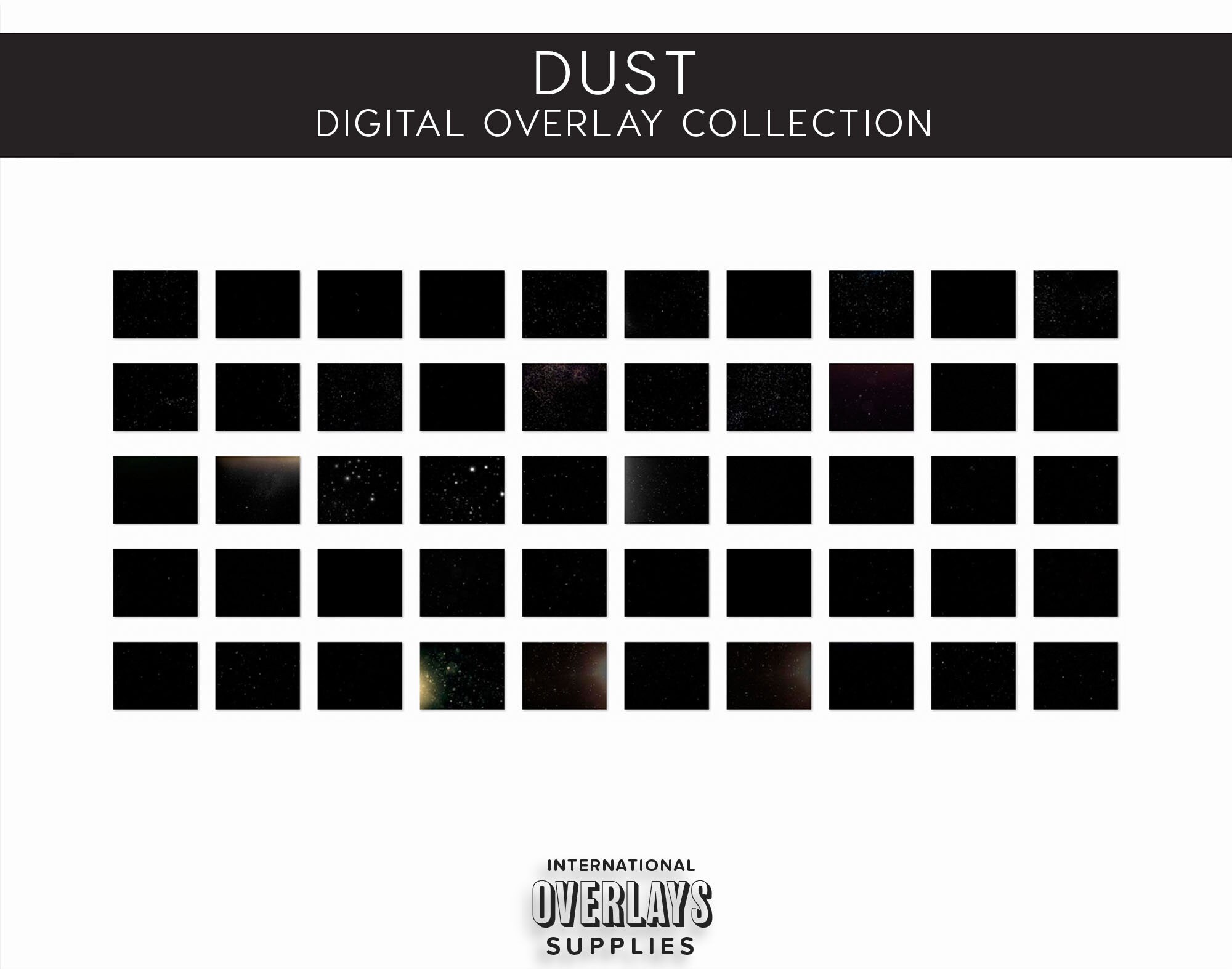 DUST OVERLAYS, Photoshop Overlays, Dust, Glitter, Dust Overlay, Dust ...