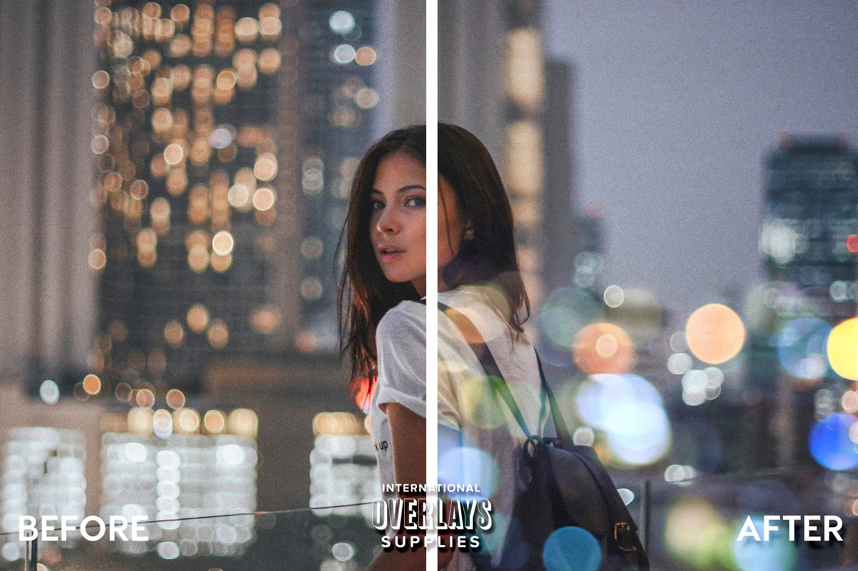 60 BOKEH LIGHTS Overlays, Photoshop Overlay, Gold Bokeh, Sparkle Light ...