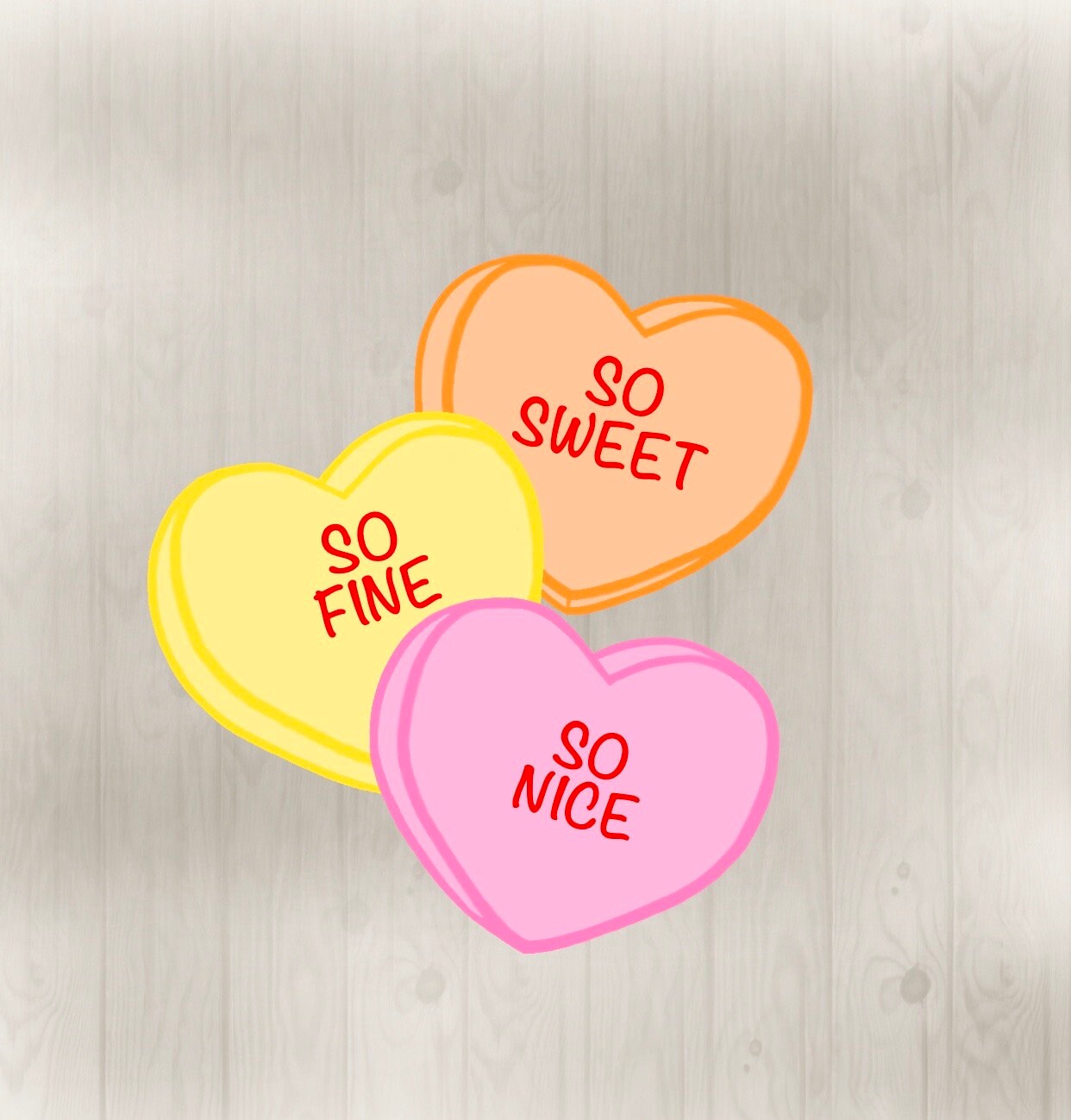 Cute Valentine's Day, Candy Heart PNG, Greta Van Fleet Highway Tune PNG ...