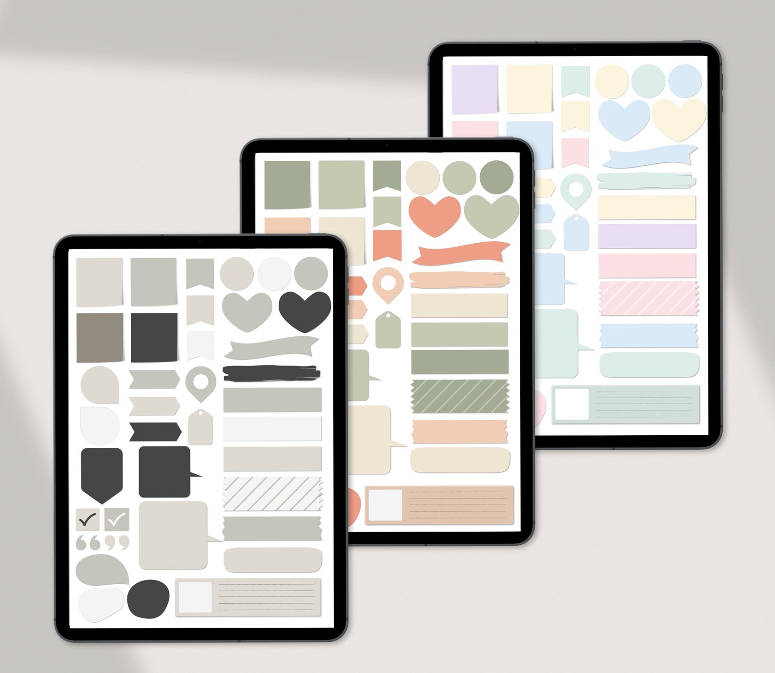 320 Goodnotes Sticky Notes Digital Goodnotes Stickers - Etsy