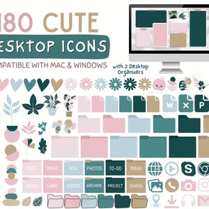 180 Desktop Folder Icons With Free Desktop Organizers for Mac, Windows ...