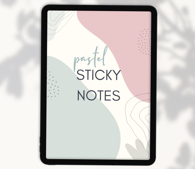 104 Pastel Goodnotes Sticky Notes Pre Cropped Neutral Digital - Etsy