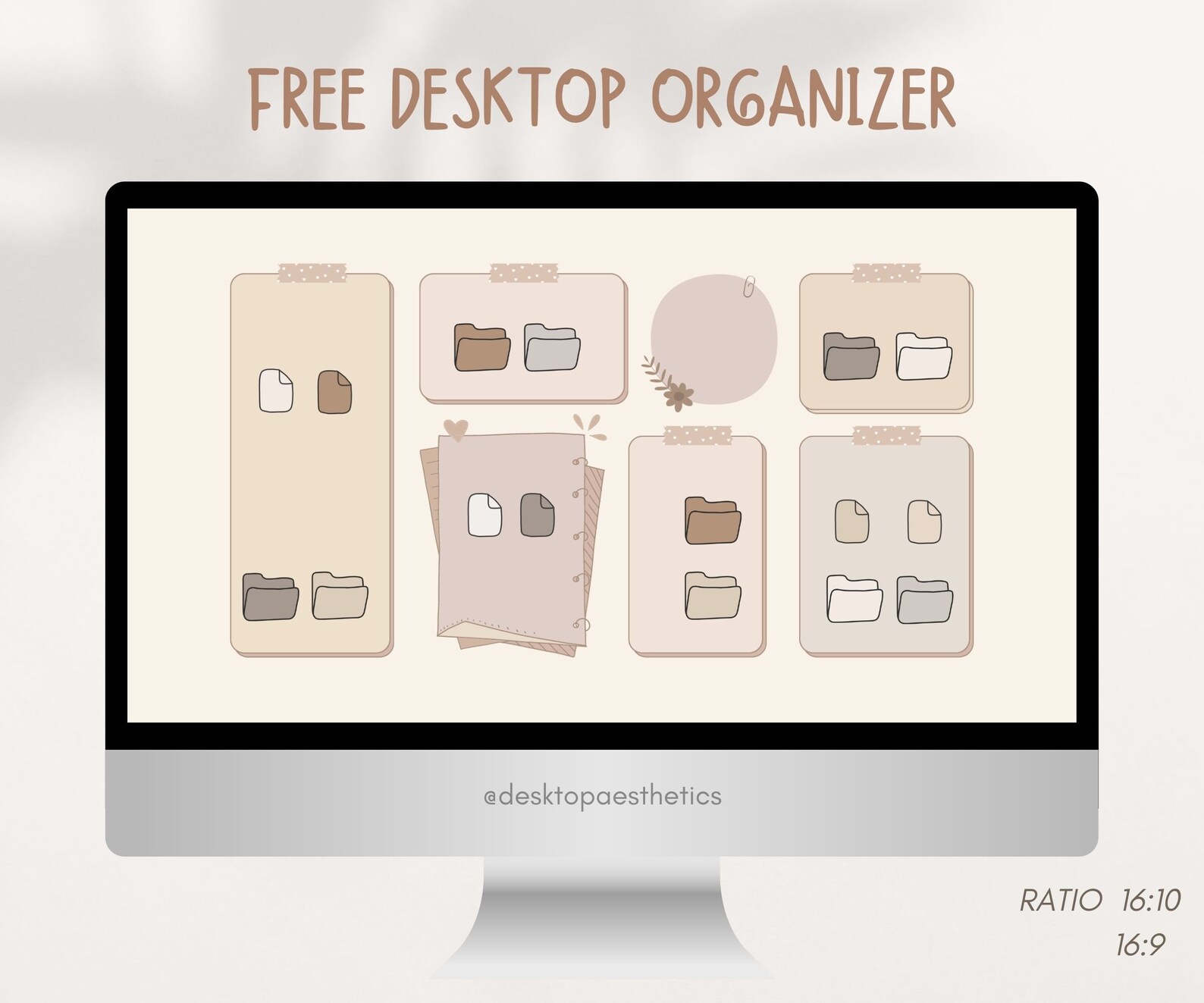 1000 CUTE Desktop Folder Bundle FREE Desktop Organizers - Etsy