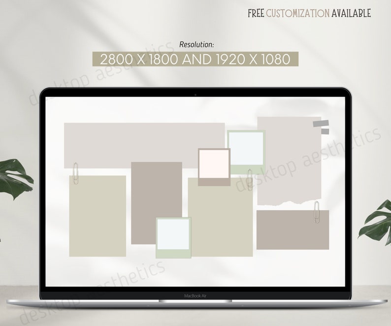 180 Desktop Soft Neutral Folder Icons With Free Desktop Organizers for ...