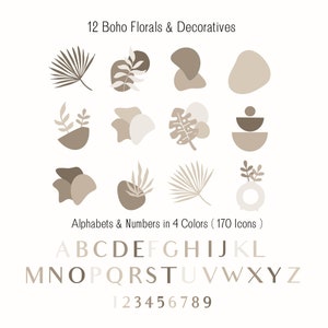 200+ Neutral Desktop Folder Icons for Mac, Windows | Boho Desktop Icons ...