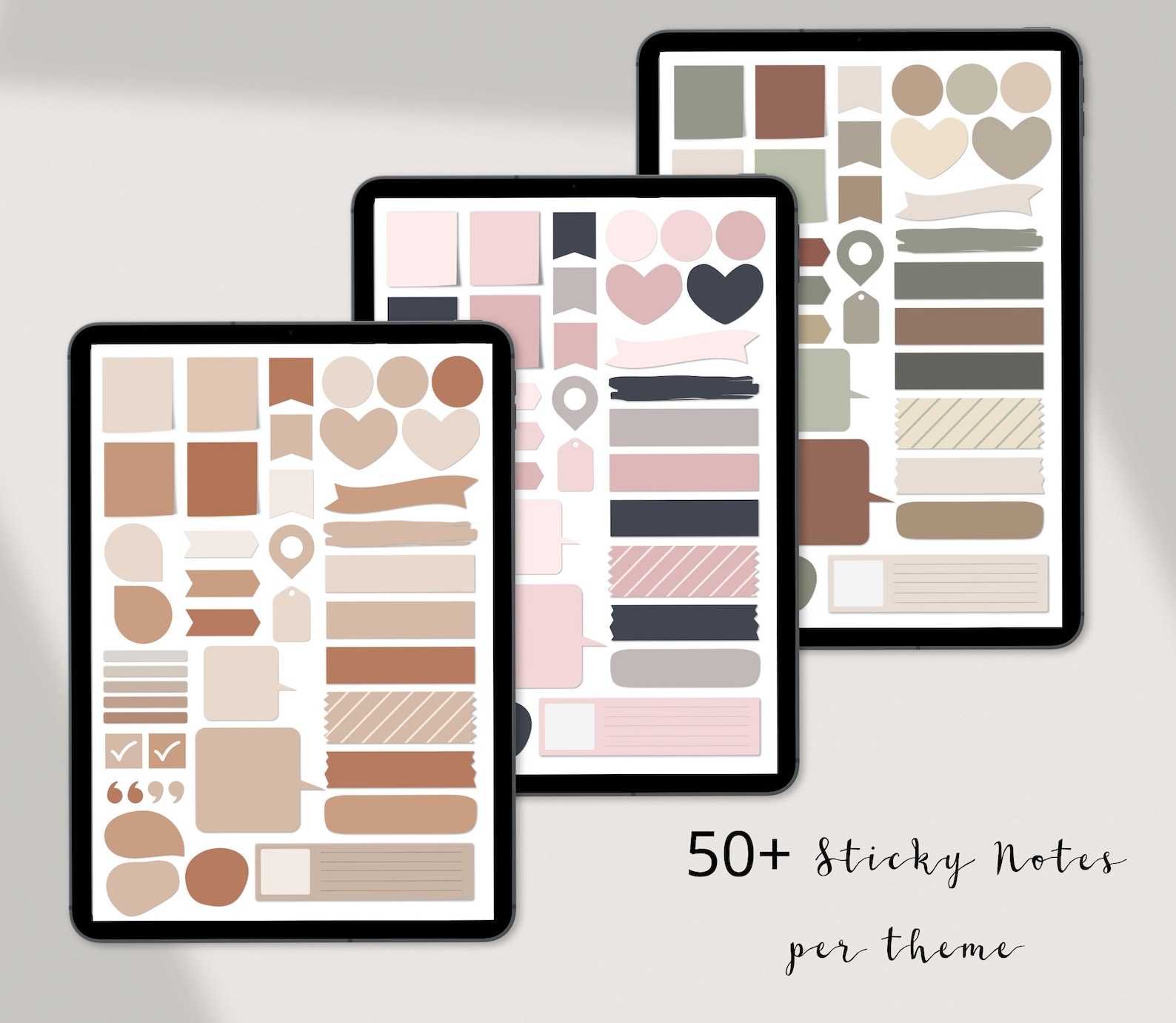 320 Goodnotes Sticky Notes Digital Goodnotes Stickers - Etsy