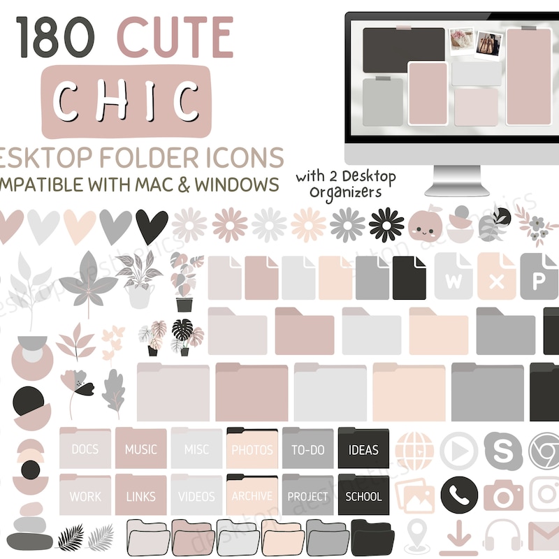 Cute Widgets Desktop - Etsy