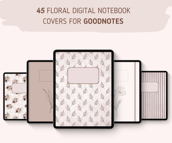45 Pretty Goodnotes Covers Digital Notebook Covers - Etsy