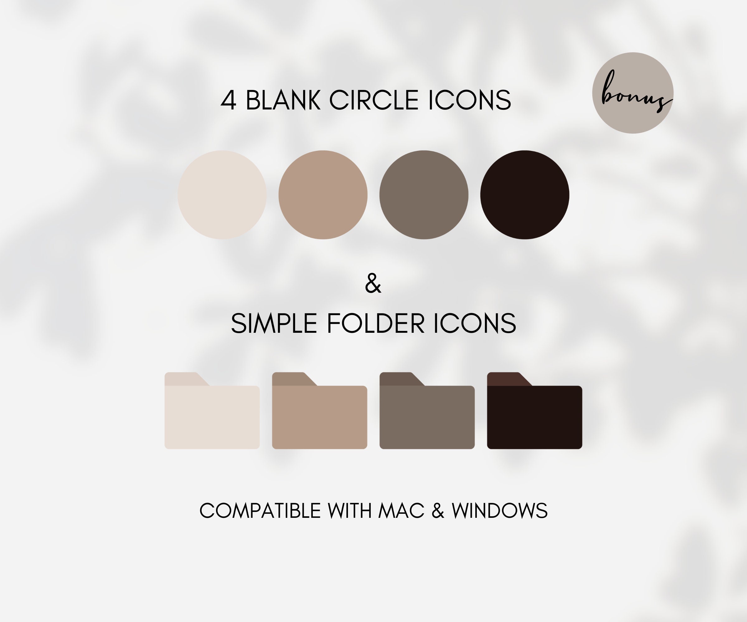 160 Desktop Folder Icons & Labels Minimalist Aesthetic - Etsy Canada