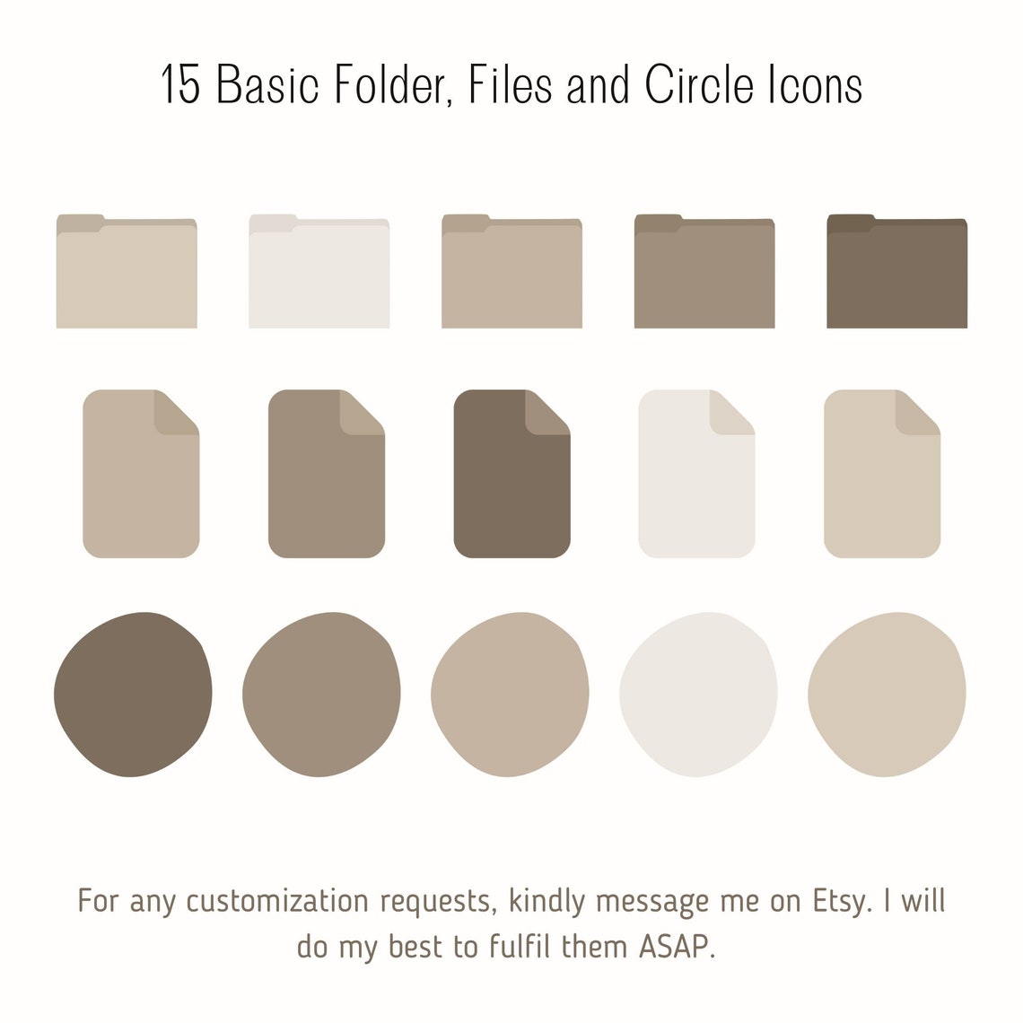 200 Neutral Desktop Folder Icons for Mac Windows Boho - Etsy Canada