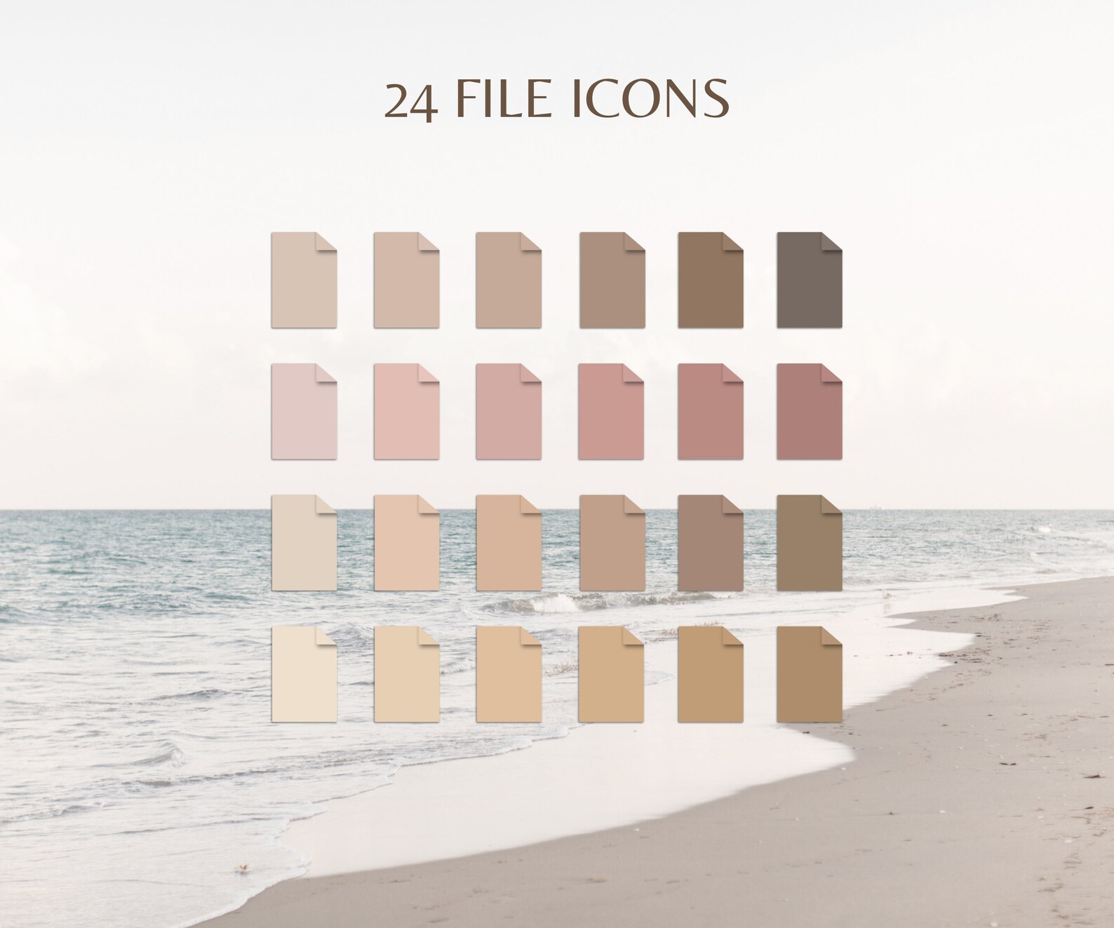 72 Skin Tones Desktop Folder Icons for MAC and WINDOWS - Etsy