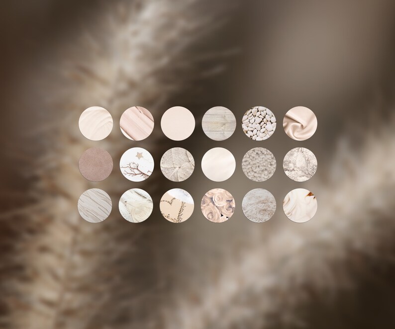 36 BEIGE Folder and Circle Icons for MACBOOK and WINDOWS | Etsy