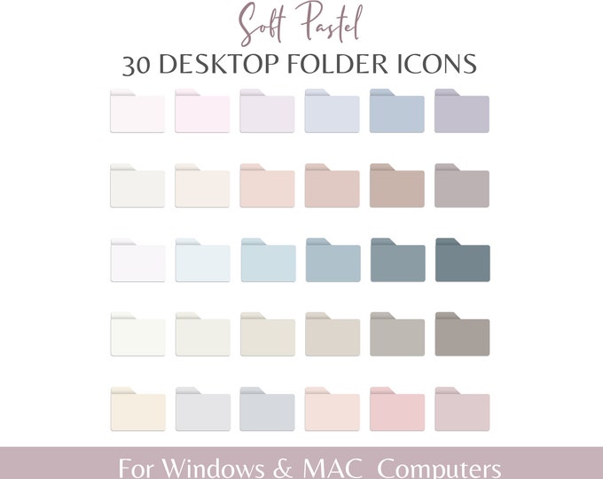 Desktop Icons, Mac Folder Icons, Light Green Wallpaper Desktop ...