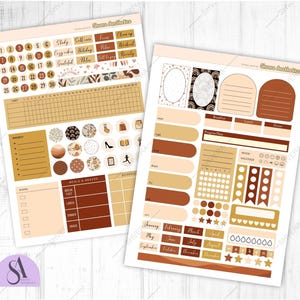 650 Boho Vibe Digital Stickers Bundle for Goodnotes, PNG Stickers, Pre ...