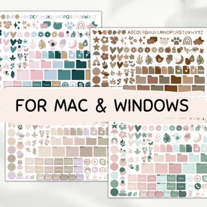 2900+ MEGA BUNDLE Desktop Icons in 16 Themes With 45 Free Wallpapers ...