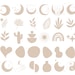 180 Boho Folder Icons for MAC and WINDOWS Computers, Mystic Boho ...
