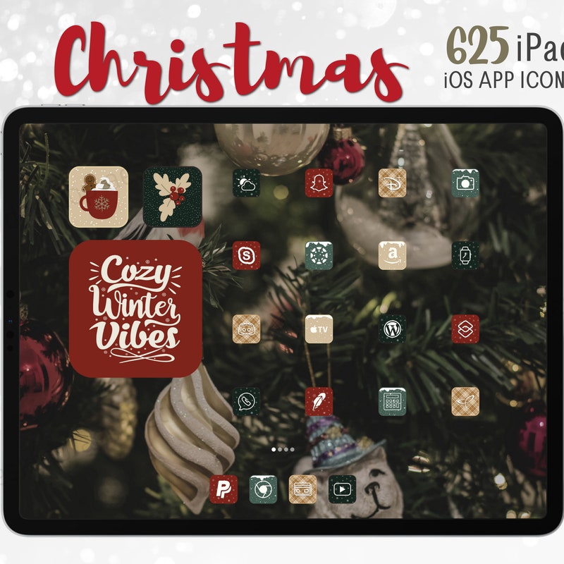 Christmas iPad Homescreen - Etsy