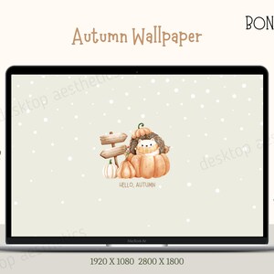 Cozy Autumn Desktop Organizer | Fall Aesthetic | 38 Fall Folder Icons ...