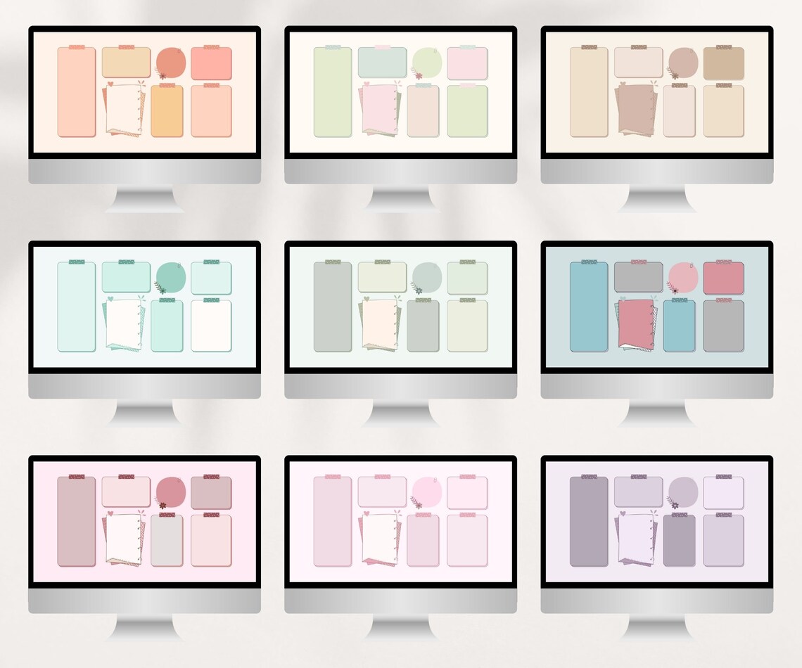 1000 CUTE Desktop Folder Bundle FREE Desktop Organizers - Etsy