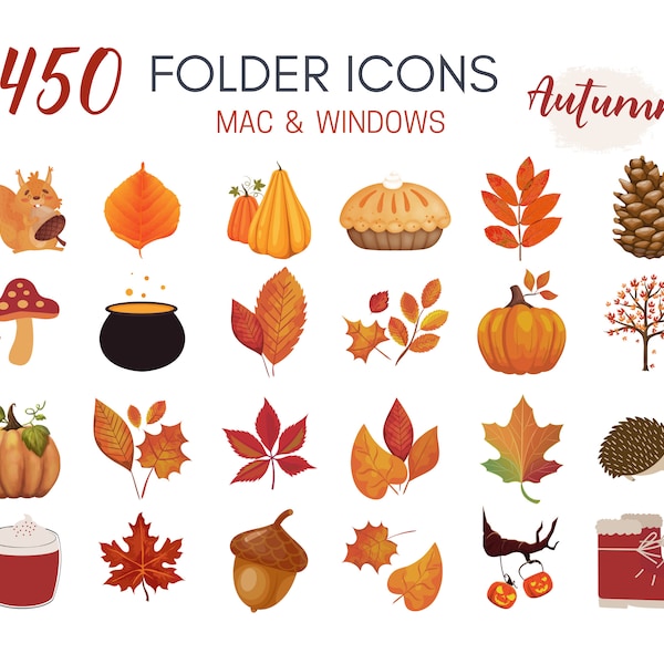 Fall App Icons - Etsy