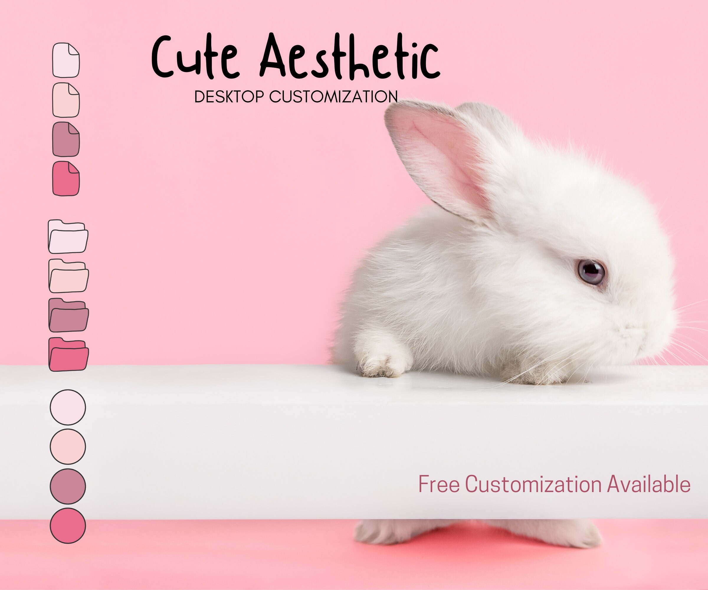 1000 CUTE Desktop Folder Bundle FREE Desktop Organizers - Etsy