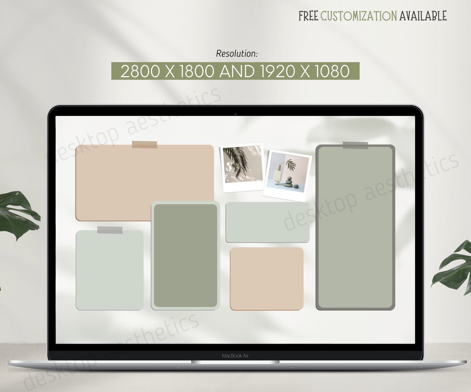 180 Botanical Desktop Folder Icons With Free Desktop Organizers for Mac ...