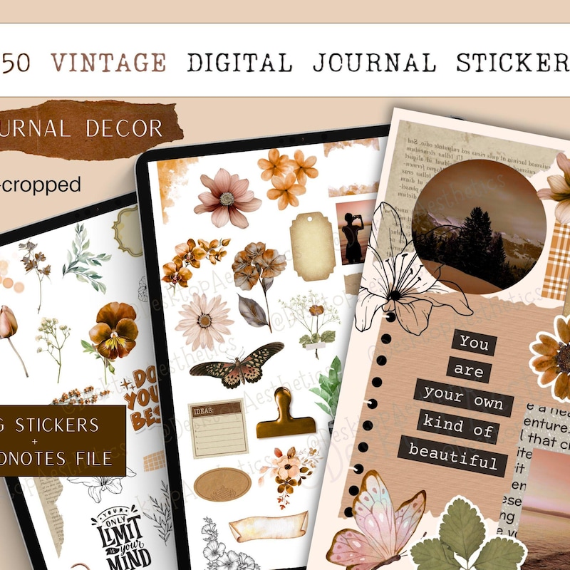 Journal Stickers - Etsy