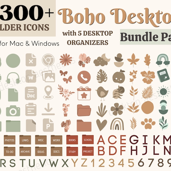 Folder Icons Pack - Etsy