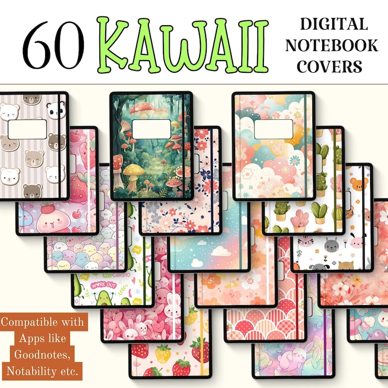 Anime Refillable Notebook - Etsy