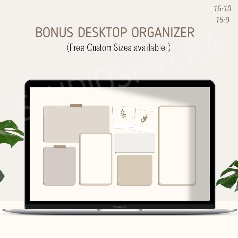 200 Neutral Desktop Folder Icons for Mac Windows Boho | Etsy