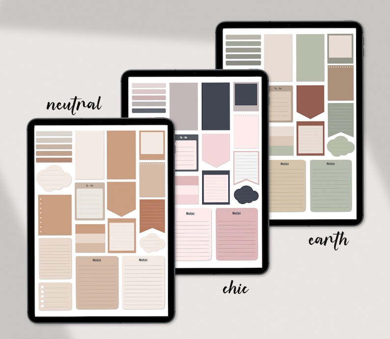 320 Goodnotes Sticky Notes Digital Goodnotes Stickers - Etsy